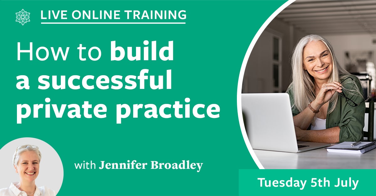 How to build a Successful Private Practice | Human Givens College