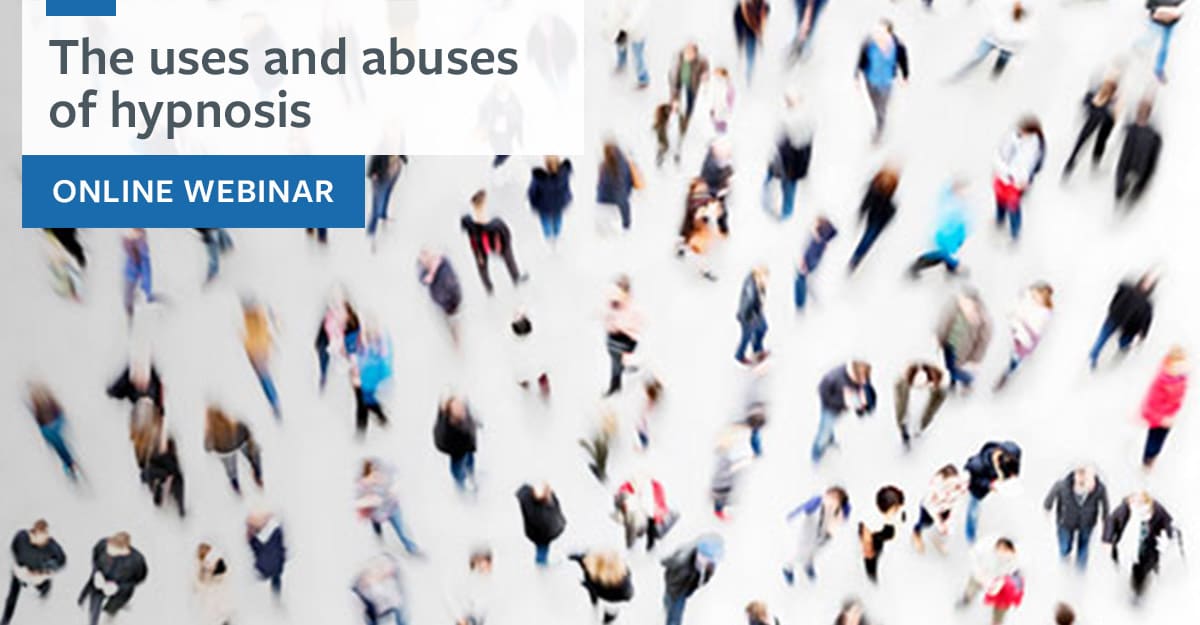 The Uses & Abuses of Hypnosis Online Webinar | Human Givens College