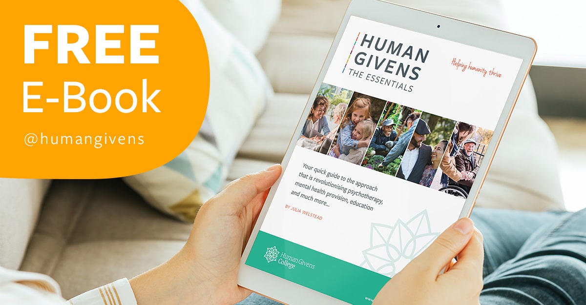 Free ebook - The Human Givens Approach - your essential guide
