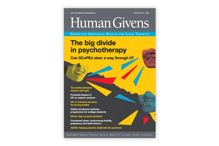 Human Givens Journal | Human Givens Publishing