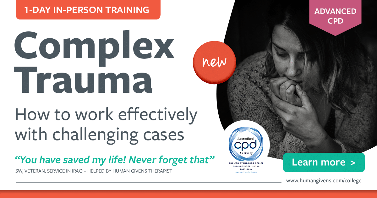 Complex Trauma Training | Advanced CPD in-person Workshop