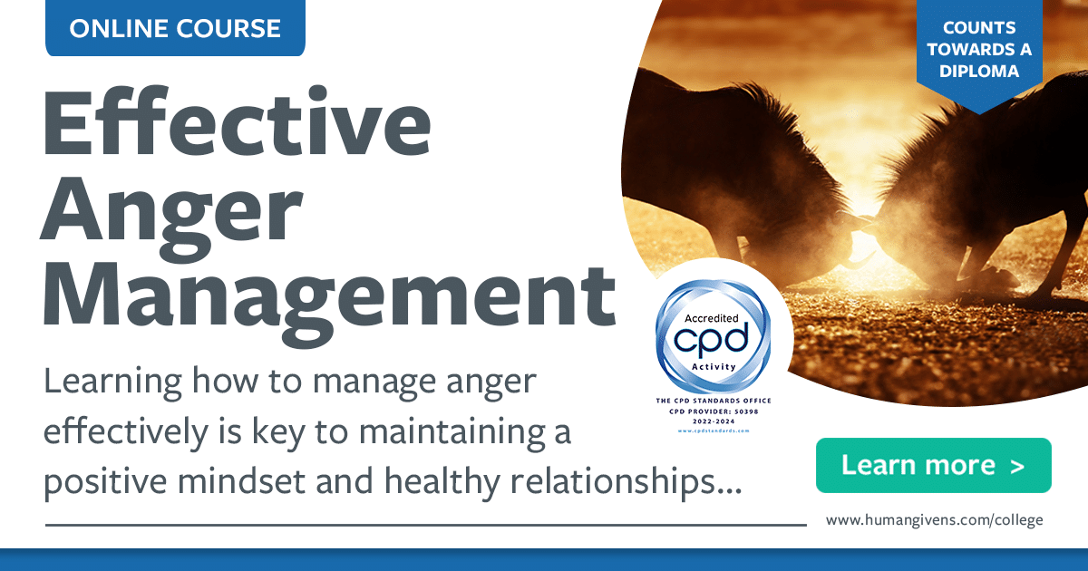 Online Anger Management Course - life-changing insights & skills
