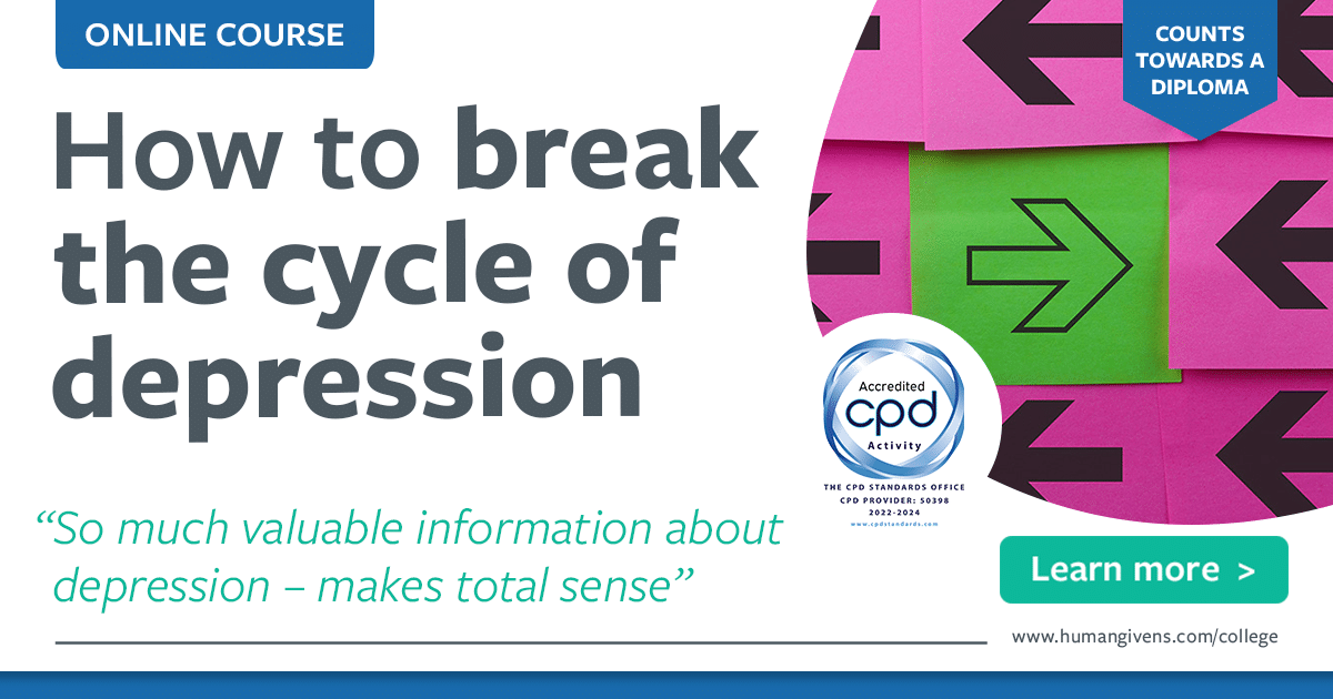 Online Depression Course - overcome depression quickly