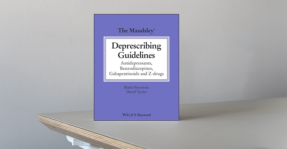 New Deprescribing Guidelines | Human Givens