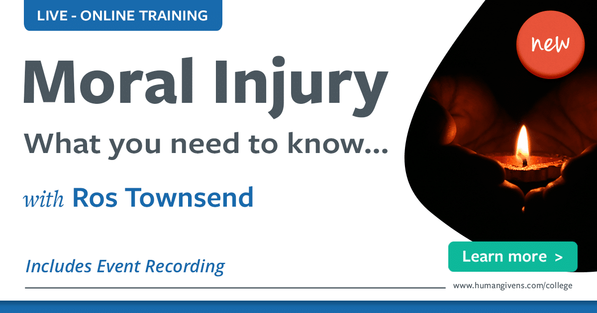 Moral Injury Online Course | Human Givens College