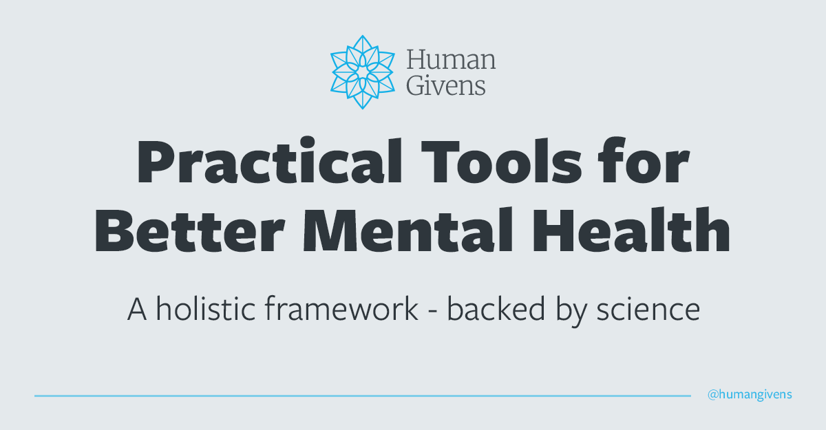 Understanding Mental Health with the Human Givens Approach
